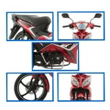 Motocicleta AT110 RT ITALIKA Rojo Blanco De Trabajo | Bodega Aurrera en ...