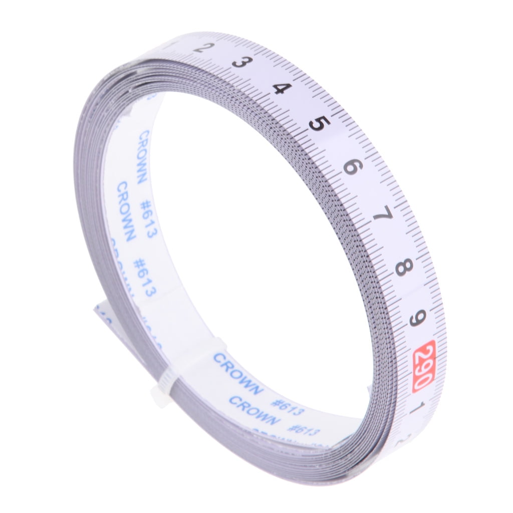 Self Adhesive Measure Tape Miter Track Tape Measure Ruler Craft Tools ...