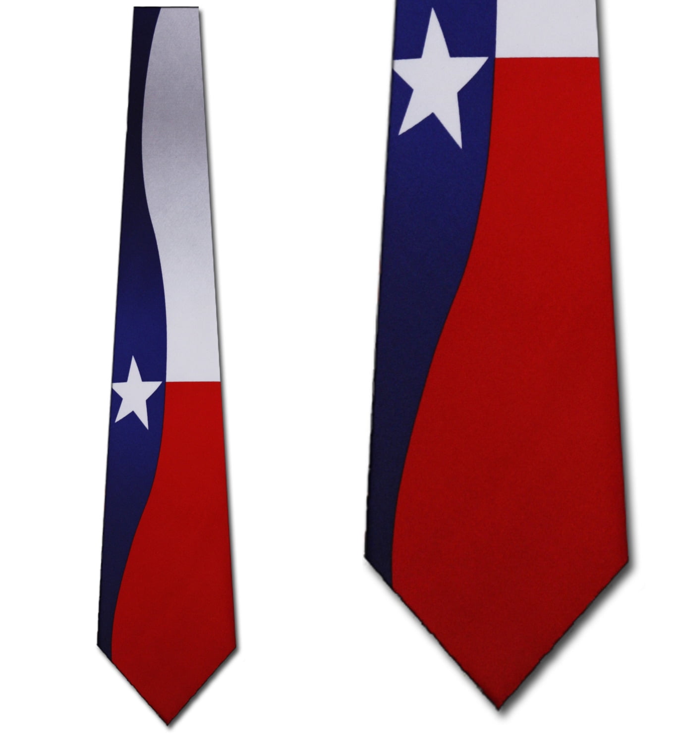 Three Rooker - Texas Flag Necktie Mens Tie - Walmart.com - Walmart.com