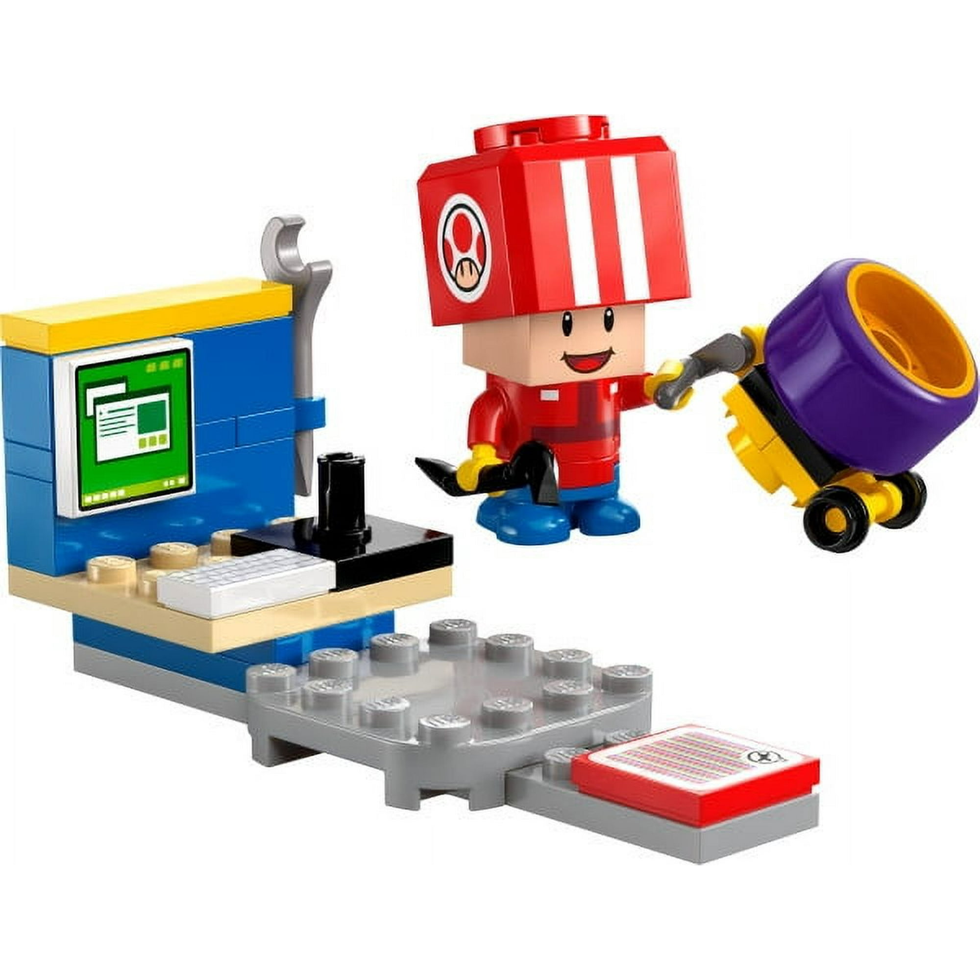 Click here for Lego Super Mario Kart - Toad (Pit Crew) Building T... prices