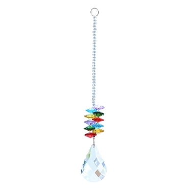 Acrylic Crystal Raindrop Chandelier Drops, Clear, 2-Inch, 14-Piece ...