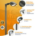 Gardenreet Brass Low Voltage Pathway Lights, 12V Outdoor LED Landscape ...
