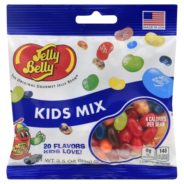 Jelly Belly Kids Mix Candy, 3.5 Oz. - Walmart.com - Walmart.com