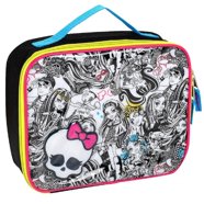 Black Varsity Monster High Lunch Bag - Monster High Lunch Box - Walmart.com
