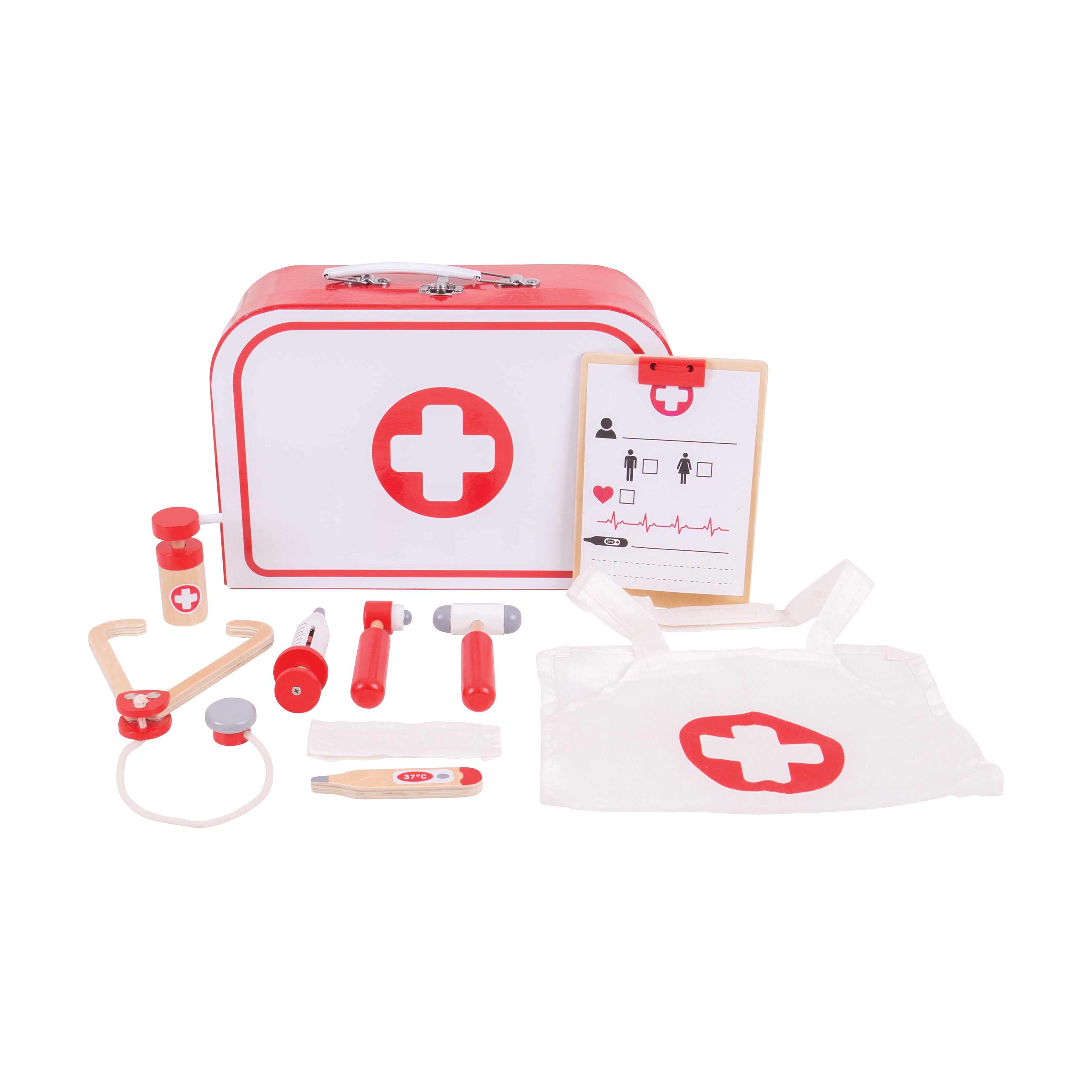 Wooden Doctors Kit