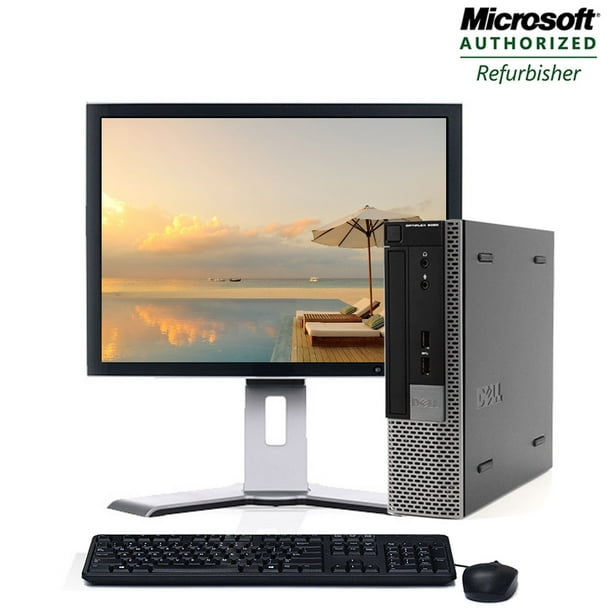 Restored Dell Desktop Computer OptiPlex 9020 USFF Intel Core i7 4th Gen Processor 8GB RAM 256 ...