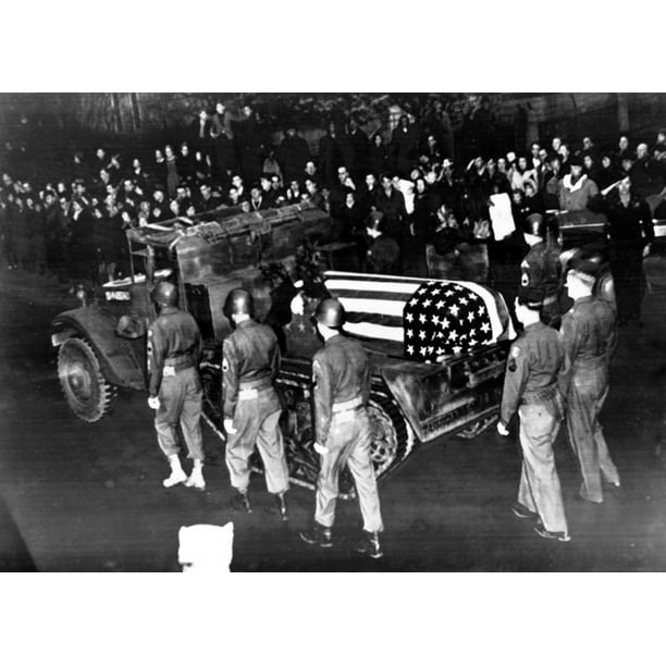 Lt. General George S. Patton Heading Towards His Final Resting Place In ...