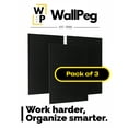 WallPeg Peg Board for Air Blaster Gun Storage Organizer Pegboards - 3 ...