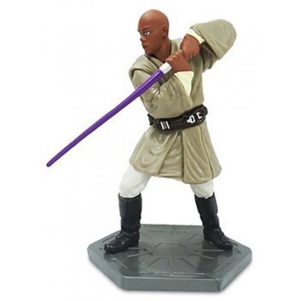Star Wars Jedi vs Sith Mace Windu PVC Figure (No Packaging) - Walmart.com