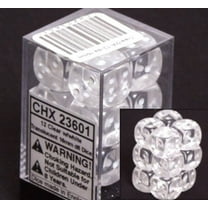 Chessex Dice d6 Sets: Vortex Green with Gold - 16mm Six Sided Die (12 ...