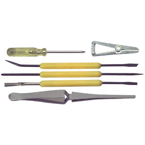 6 Piece Soldering Tool Accessory Kit With Heat Sink and Tweezers by ...