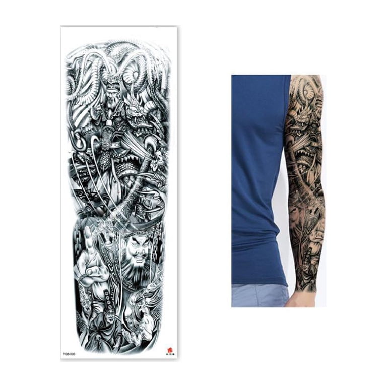 Angel Wing Sleeve Tattoos