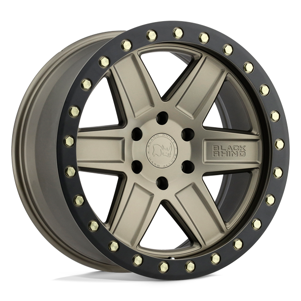 Black Rhino Cast Aluminum Rim BRATA 18X9.5 6X5.5 M-BRNZ-BRS-BLTS 12MM ...