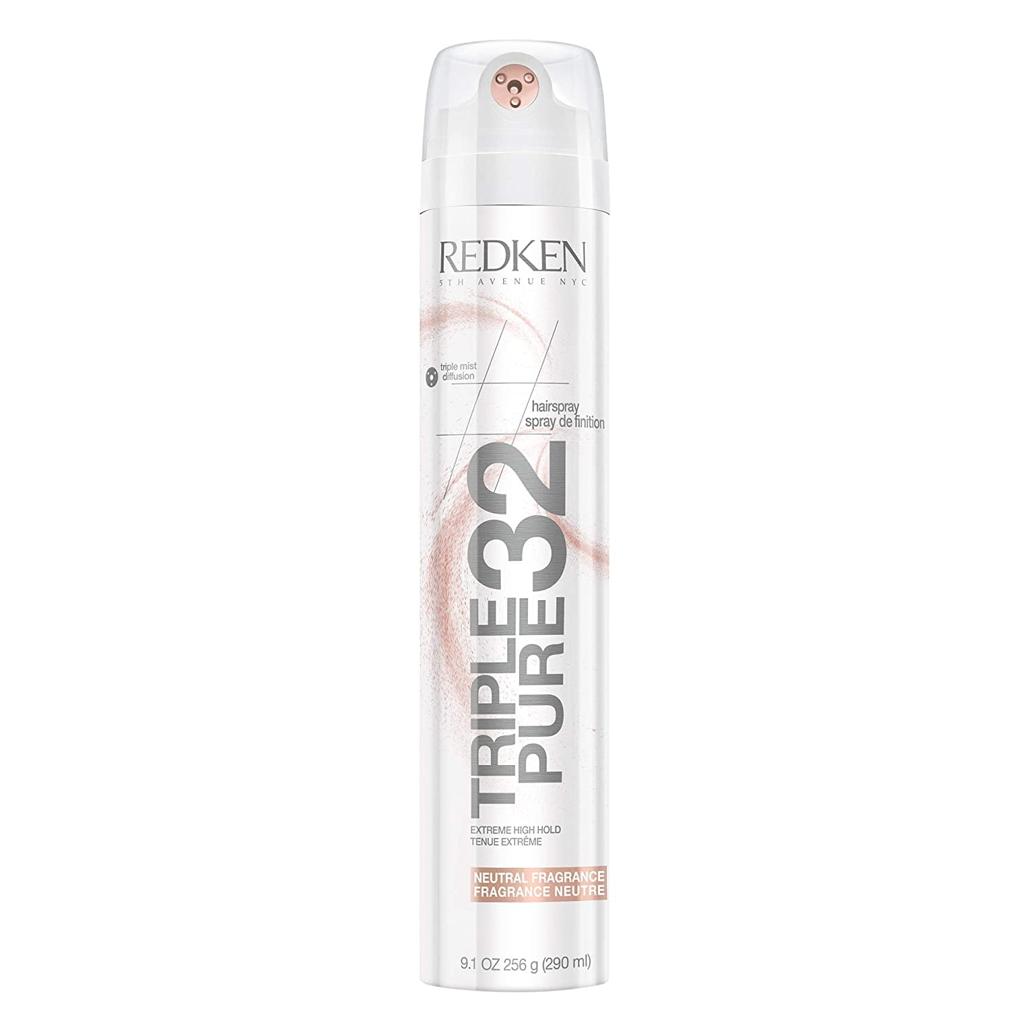REDKEN Triple Pure 32 Extreme High Hold Hairspray | For All Hair Types ...
