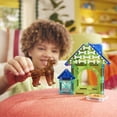 MAGNA-TILES® Dog House 13-Piece Magnetic Construction Set, The Original ...