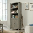 Sauder Cottage Road Tall Bookshelf with Adjustable Storage Shelf ...