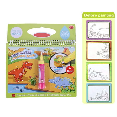 Water Drawing Book Water Painting Book Kids Coloring Book Water ...