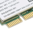 WiFi Card, Dual Band -AC 7265 Mini PCIe Network Adapter With 4.2 WiFi ...