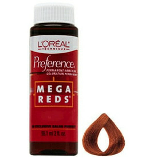L'Oreal Preference Mega Reds Permanent Haircolor - Color : MR2 - Light ...
