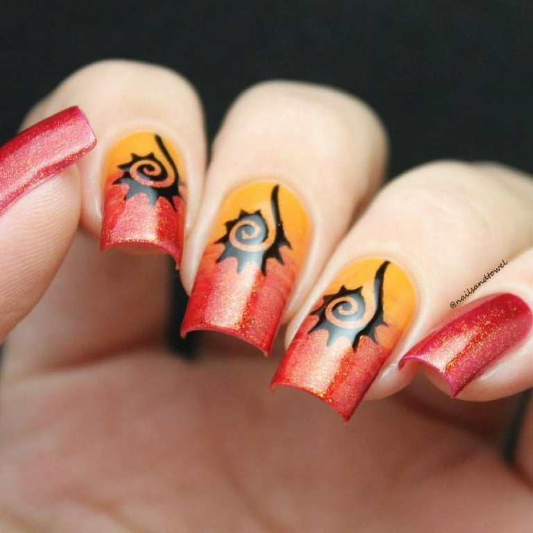 Naruto Nail Art