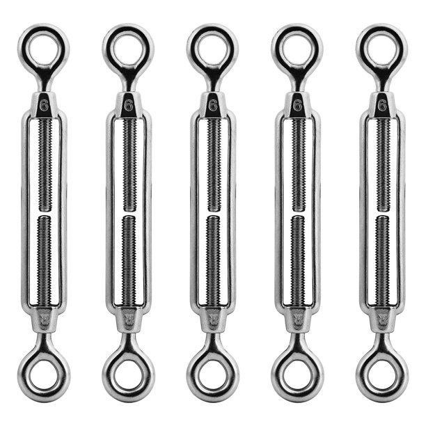 Tensor de cable con gancho y ojo - Fabricado en acero inoxidable 304 ...