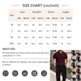 Boyscolos Men's Solid Color Turndown Collar Button Pullover Short ...