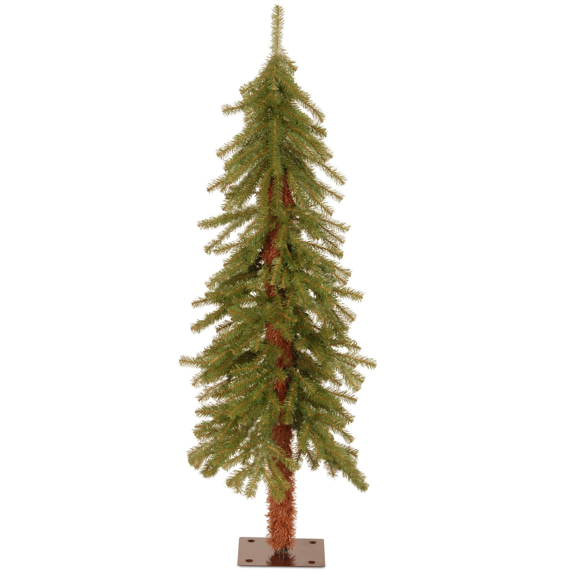 4’ Hickory Cedar Artificial Christmas Tree - Unlit - Walmart.com