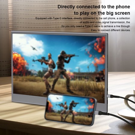 15.6 Inch 1080P Resolution Wide Viewing Angle Computer Monitor Angle ...