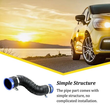 Car Cold Air Intake Hose Engine Hoses Universal Auto Inlet Duct Pipe ...