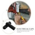 2pcs Heat Shrink End Caps Electrical Wire Cable Caps Heat-shrinkable ...