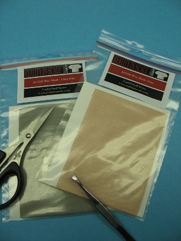 Reality In Scale 1:35-1:72 Wire Mesh Ultra Fine Square 7.5X10cm #ACC001 ...