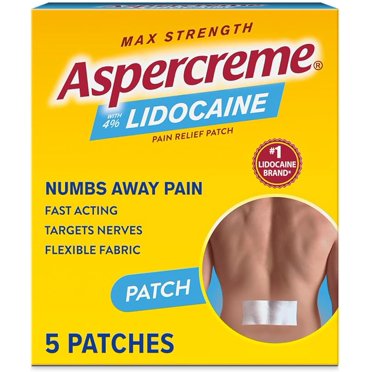 Rugby 4% Lidocaine Topical Anesthetic Maximum Strength Pain Relief ...