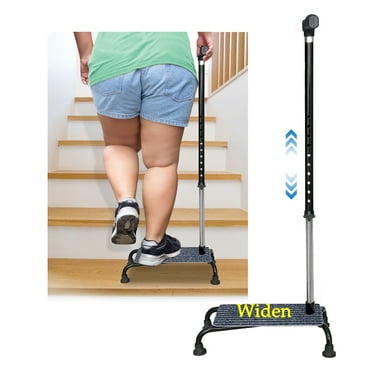 4-Leg Stair-Climbing Assist Cane for Elderly - Adjustable Height ...