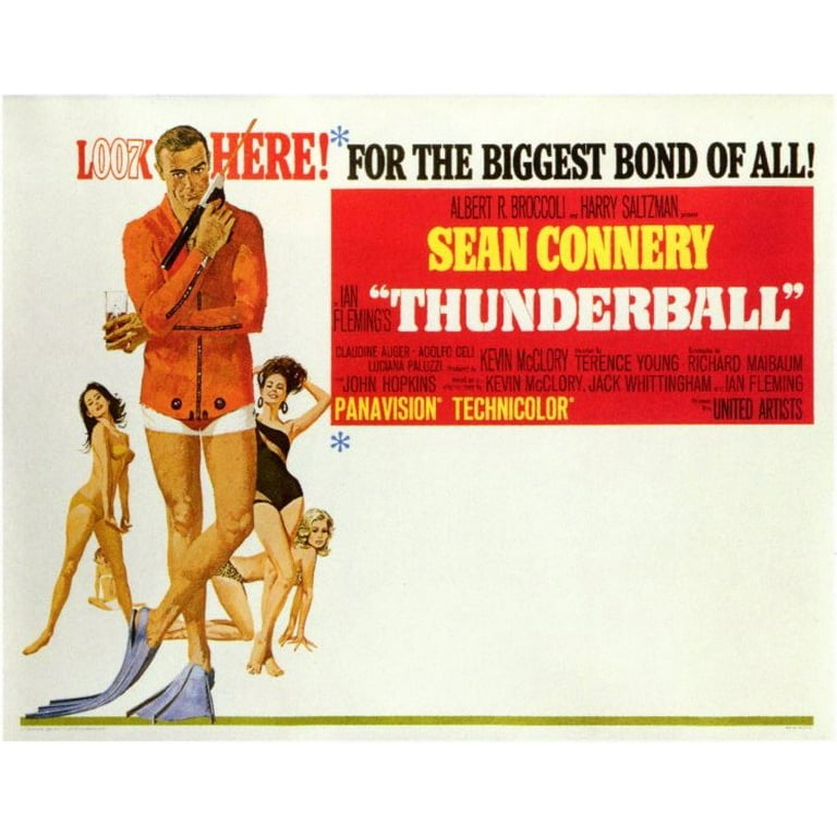 Thunderball Movie Poster