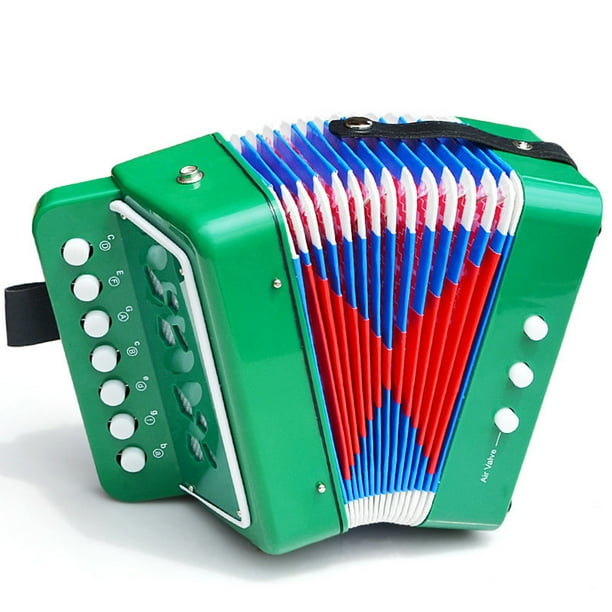 Button Accordion 10 Keys Control Accordion Include 3 Air Valve Easy to ...