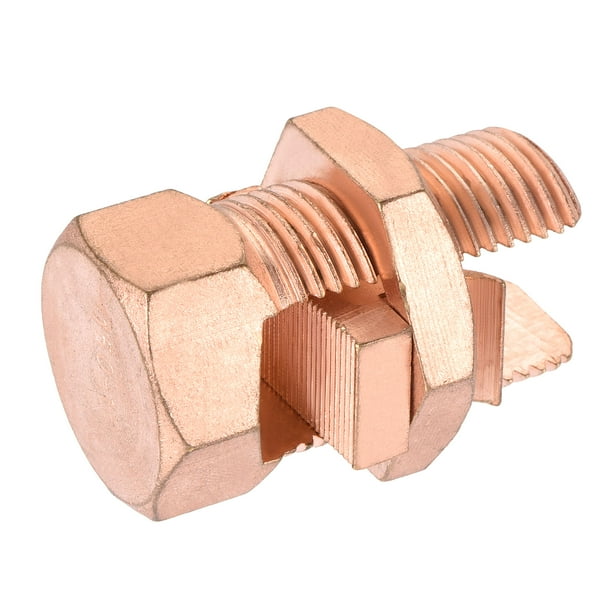 Uxcell Grounding Bolt Connector Copper Grounding Protection 55 x 29mm ...