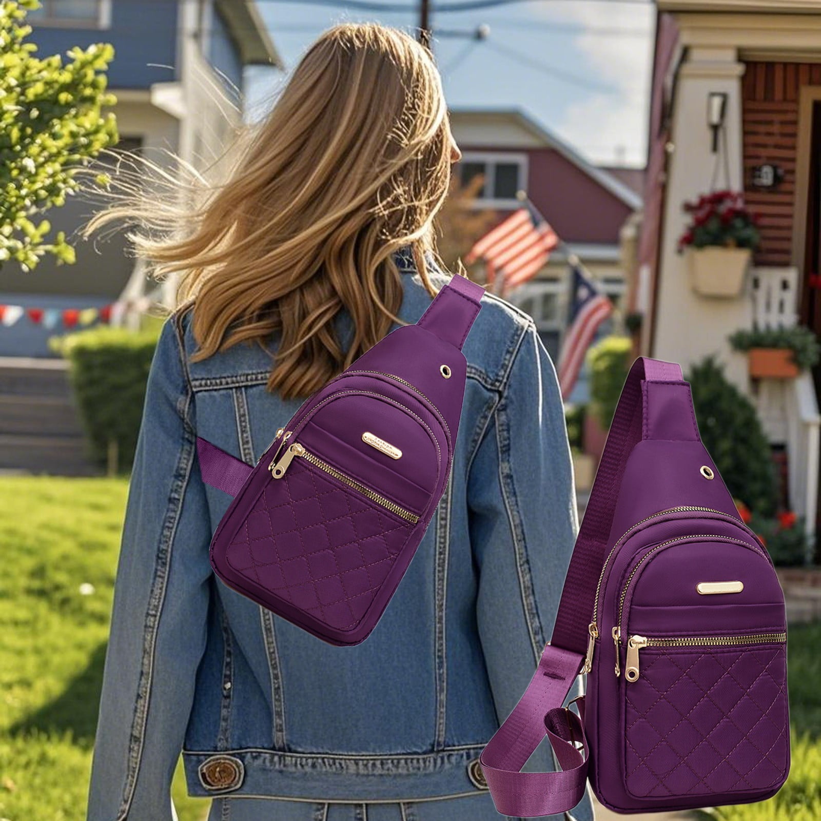 Click here for Iliya Travel Sling Chest Bag For Women Men Lightwe... prices