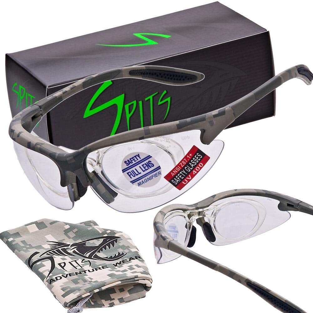 Spits Eyewear 1.50 Full Magnifying Shooting Safety Glasses MAGSHOT Pick ...