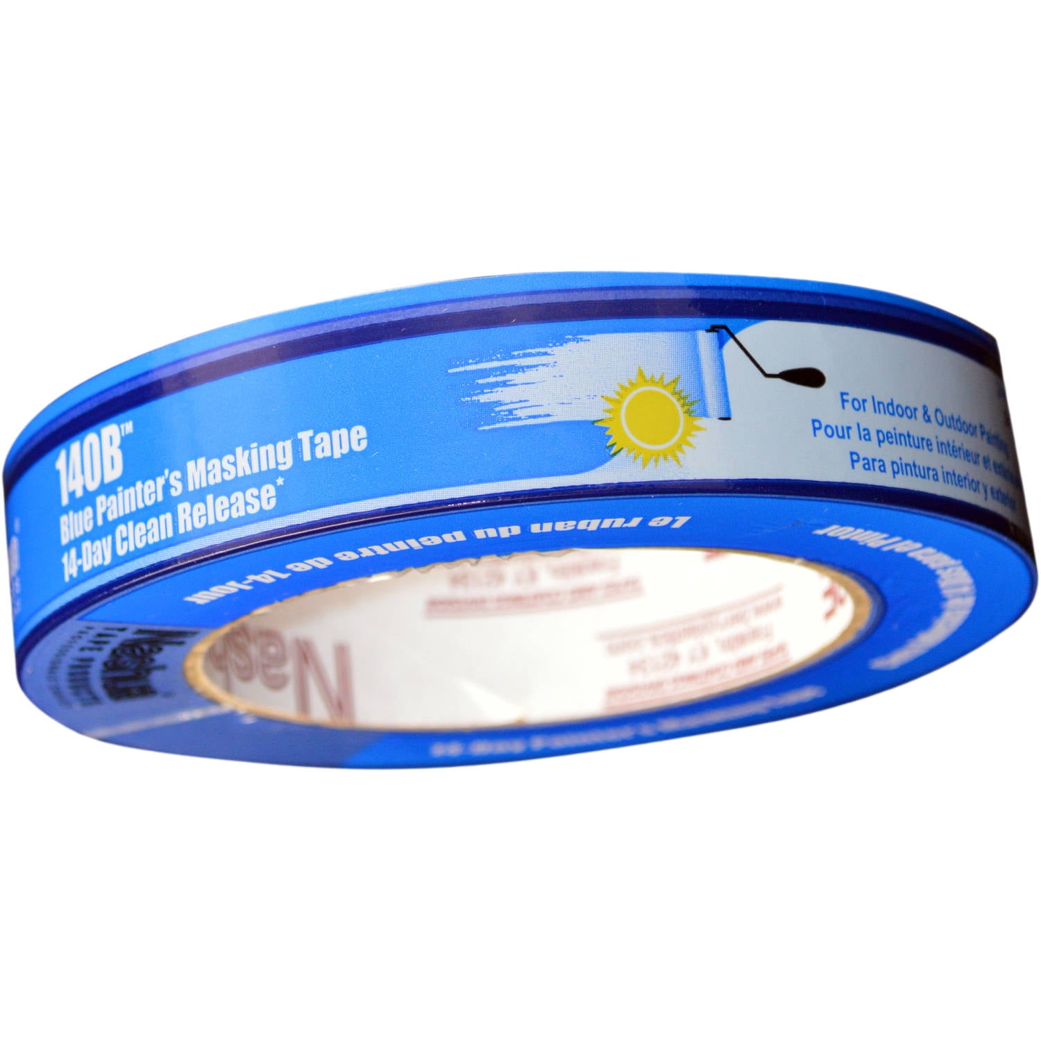 Nashua Crepe Paper Premium 14-Day Painter's Masking Tape, 3" Core, 5.3 ...