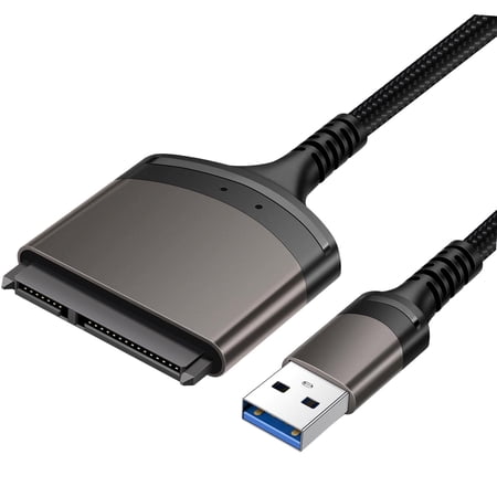Portable USB 3.0 to Serial Ata Adapter 2.5" Data Converter Reader Cable ...