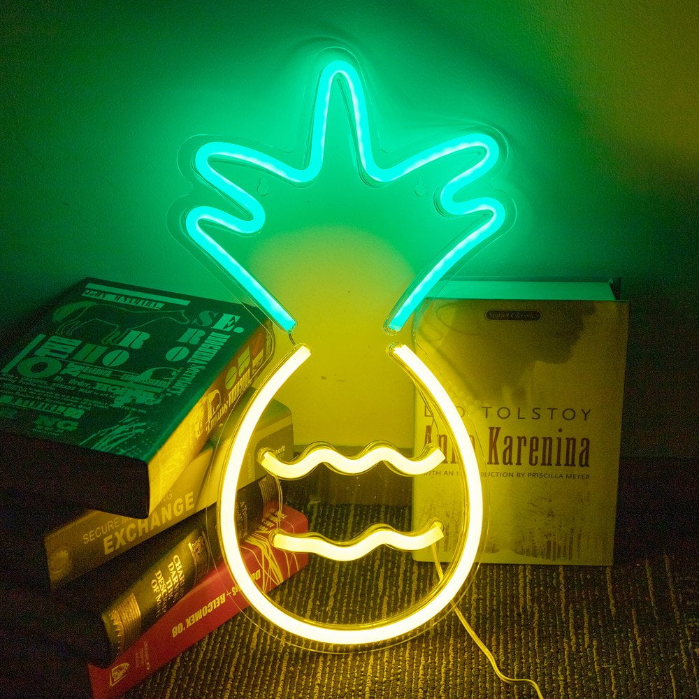 Rosnek Multistyling LED Neon Light Signs, USB Wall Decor Hanging Neon ...