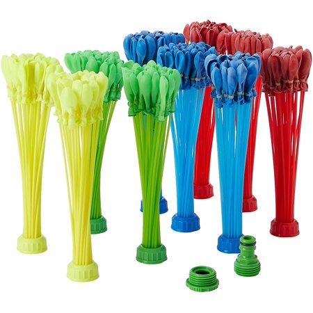 Balloons - 370 Rapid-fill Water Balloons (10 Count) , Multi-colored ...