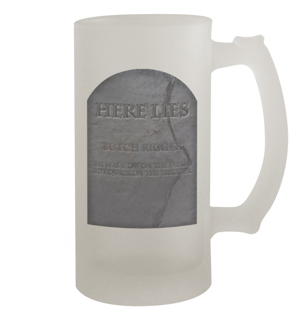 Butch Rigger #121 - Funny Humor 16oz Frosted Glass Beer Stein - Walmart.com