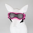 Luxcidy Pink Dog Goggles, UV400 Pet Sunglasses, Soft Frame, for Small ...