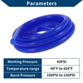 Unique Bargains Silicone Vacuum Tubing Hose Automotive Vacuum Line High ...