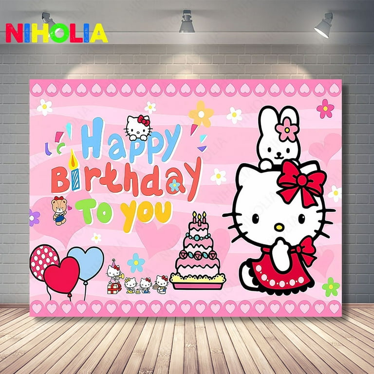 Hello Kitty Photo Booth Props