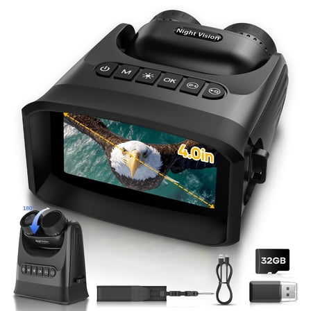 Aomekie 7x50 HD Marine Binoculars, Waterproof, Fogproof, Night Vision ...