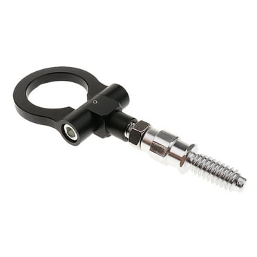 Universal Car Front Bumper Screw-on Tow Hook Aluminum 16mm Tow Hook ...