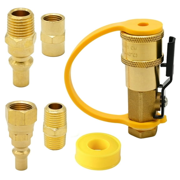 Universal 1lb Propane Tank Refill Adapter, Mini Propane Fill Adapter ...