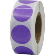 Tape Logic Inventory Circle Labels 1" Purple 500/Roll DL611M - Walmart.com